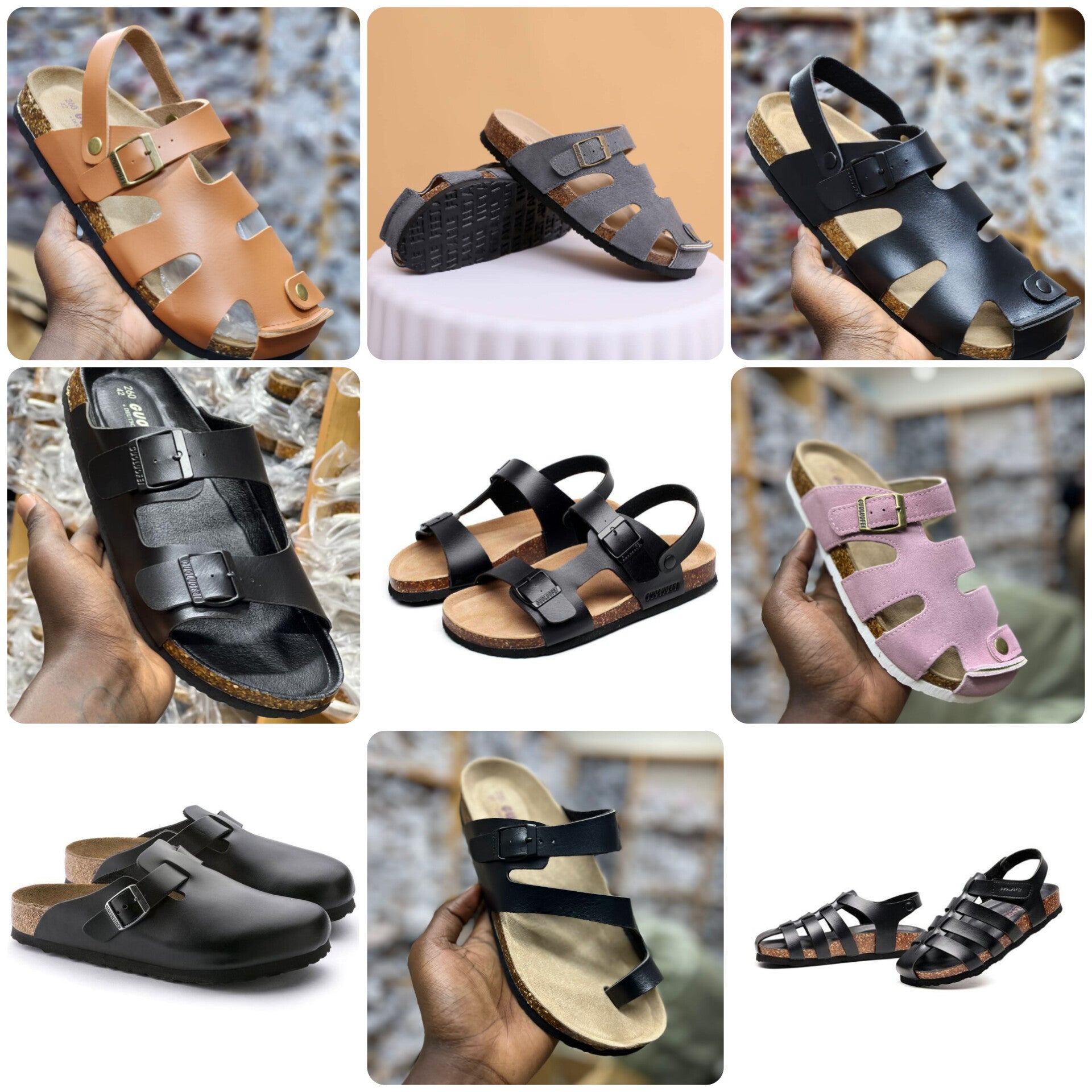BUCKLE OPEN SHOES – POP COLLECTION 254